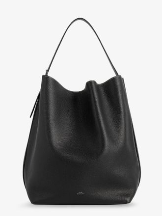 Toteme Leather Belted Tote Shoulder Bag - TOTEME - gender_Woman