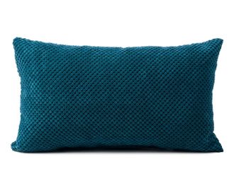 Gözze Kissen Sven, Dekokissen in genoppter Optik, Weiches Sofakissen mit Füllung, 100% Polyester, 30 x 50 cm - Petrol