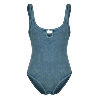 Diesel Damen, Oberteile, Blau, LGr&ouml;&szlig;e