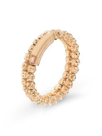 Officina Bernardi bague en or 18ct pavée de diamants