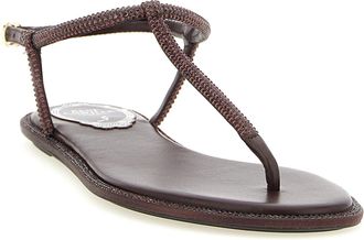 Rene Caovilla Diana Sandal - Brown