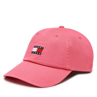 Tommy Jeans Cap Tommy Jeans Heritage AW0AW15848 Rosa