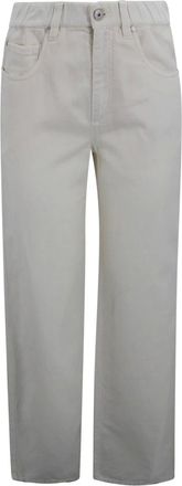 Brunello Cucinelli Femme, Jeans, Beige, Taille: 32 FR Jeans droits