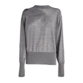 Stella McCartney Rundhals-Pullover - - Knitwear - Damen - Grau - M