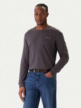 Tommy Jeans Longsleeve Chest Linear DM0DM21594 Grau Regular Fit
