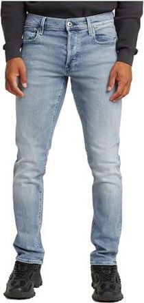 G-Star G-Star Homme Jean 3301 Regular Tapered, Bleu (faded seascape 51003-D875-C456), 33W / 32L
