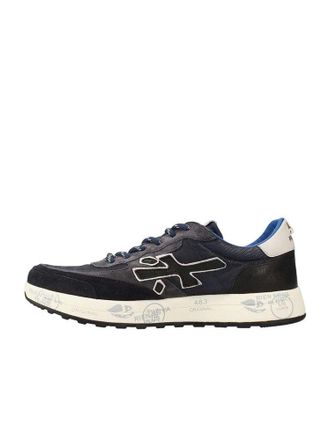 Premiata Mens Sneakers Blue-White Footwear - Sports Blue/white