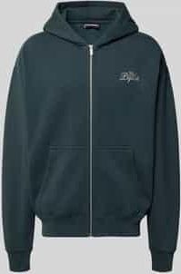 Pegador Sweatjacke aus Baumwoll-Mix mit Logo-Stickerei Modell Harstad