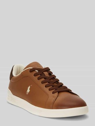 Polo Ralph Lauren Low Top Sneaker aus echtem Leder