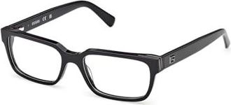 Guess GU50329 Gafas, Shiny Black, 54-17-145 Hombre