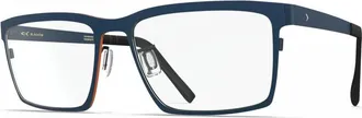 Blackfin unisex, Accessoires, Bleu, Taille: 56 MM Lunettes rectangulaires Irvine