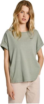 Pepe Jeans London Damen Edith T-Shirt, Green (Washed Green), XS-S