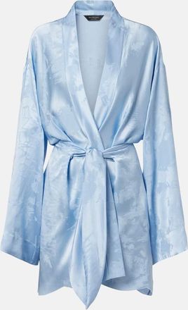 Balenciaga Wickelkleid aus Seide