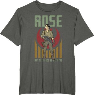 Star Wars Rose Tico May The Force Be With You T-Shirt