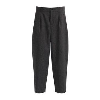 Maison Kitsun&eacute; Pantalon tailleur - Homme - Pantalons - Gris - Taille: 3XS
