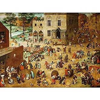 Fine Art Prints Pieter Bruegel The Elder Kinderspiele, ungerahmt