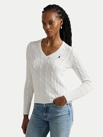 Polo Ralph Lauren Pullover 211971870003 Wei&szlig; Slim Fit