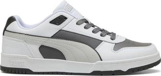 Puma RBD Game Low, Basket Unisexe, Cool Dark Gray-Flat Dark Gray-PUMA White