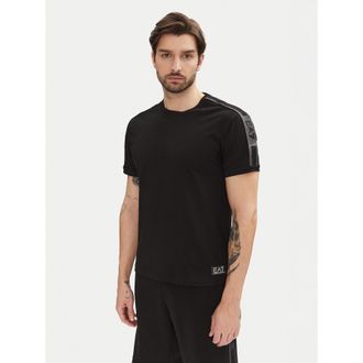 Emporio Armani T-Shirt 7M000138 AF10375 UC001 Schwarz Regular Fit