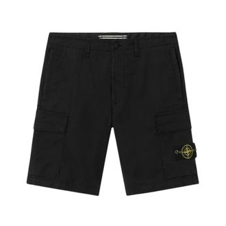 Stone Island Homme, Shorts, Noir, Taille: XL Bermuda Cargo