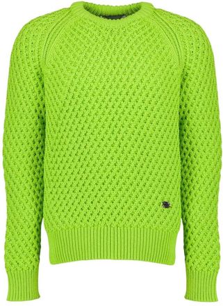 Dior Homme, Pulls, Vert, Taille: M CD Box Sweater