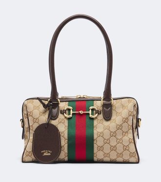 Gucci Bowling Bag Borsetto Medium GG aus Canvas