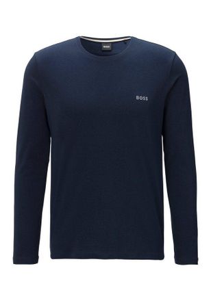 BOSS Langarmshirt Mix&Match LS-Shirt R mit BOSS Stickerei auf der Brust