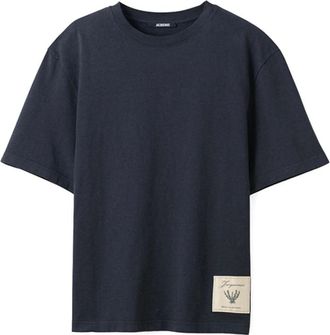 Jacquemus Homme, Tops, Noir, Taille: XS Le T-Shirt Torneo