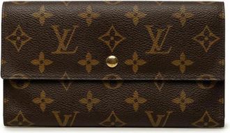 Louis Vuitton Porte Tresor International doccasion - Femme - Pre-owned - Brun - Taille: ONE Size