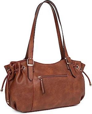 Pellet Sac port&eacute; &eacute;paule Toscane Ref 57680 Fauve