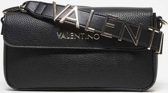 Valentino Alexia - Schultertasche in Schwarz mit Umschlagklappe und Umh&auml;ngeriemen