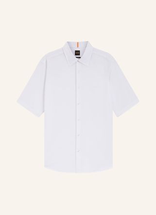 HUGO BOSS Casual Hemd Rash_2_M Regular Fit weiss
