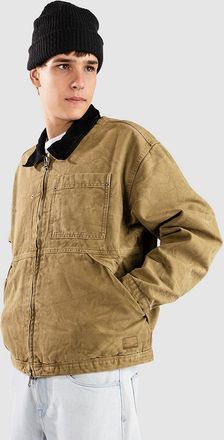 Vans Nico Cropped Chore Canvas Jacke olive brown