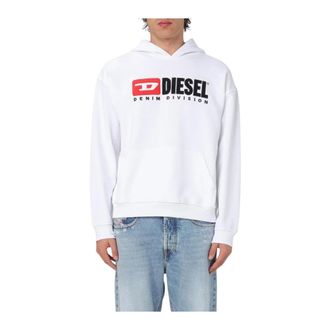 Diesel SweaT-shirt &agrave; Capuche White Denim Division - Homme - Sweatshirts et sweats &agrave; capuche - Blanc - Taille: 2XL