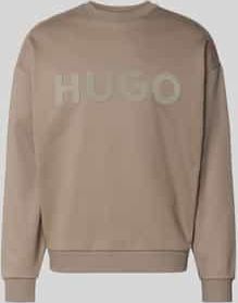 HUGO BOSS Oversized Sweatshirt aus reiner Baumwolle Modell DINEX