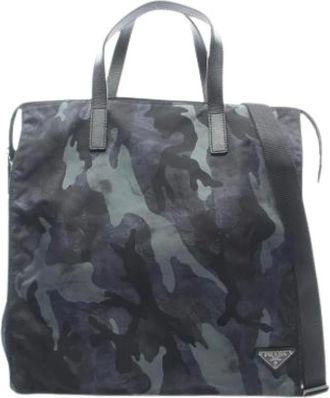 Prada Sac cabas vintage doccasion - Homme - Pre-owned - Multicolore - Taille: ONE Size