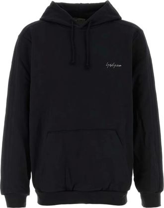 Kuro hoodie crop à logo - Noir