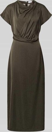 Jake*s Flie&szlig;endes Freizeitkleid mit Allover-Muster