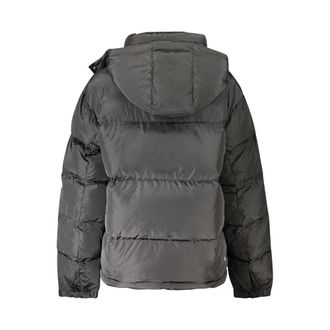 Tommy Hilfiger Recycled Polyester Quilted Puffer Jacket - Black