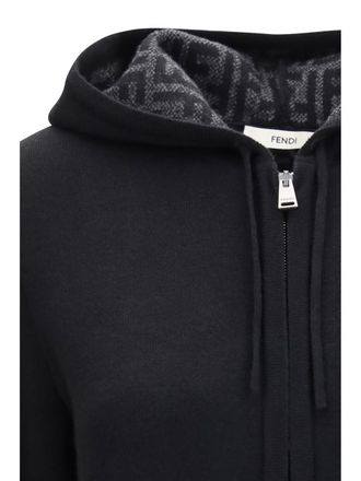 Fendi FF Zucca Hoodie - Black