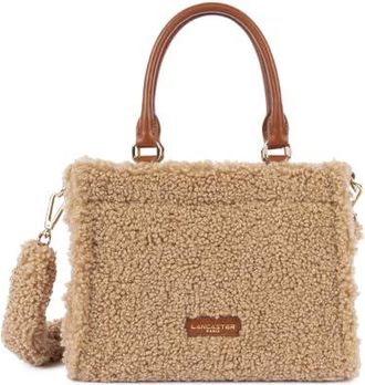 Lancaster | Moumoute - Mini Sac cabas Main Cognac