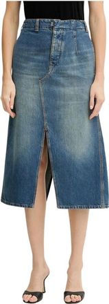 Victoria Beckham Damen, R&ouml;cke, Blau, SGr&ouml;&szlig;e