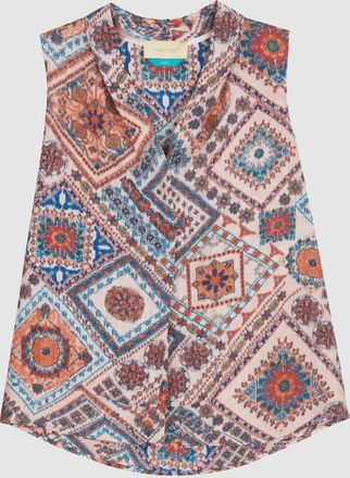 Momoni Top Kiri Rosato Multicolor