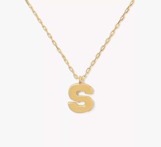 Kate Spade New York Kate Spade Fine Love Letter Anh&auml;nger Mit Initiale S