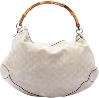 Gucci Sac bandouli&egrave;re Peggy Pre-owned - Femme - Pre-owned - Beige - Taille: ONE Size