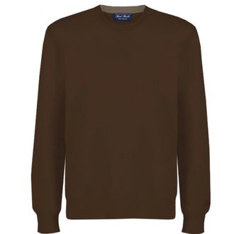 Saint Barth Pull-over col rond Regent - Homme - Sweatshirts et sweats &agrave; capuche - Brun - Taille: L