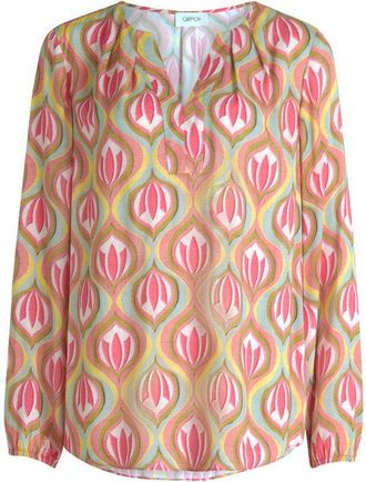 Cartoon Schlupfbluse Damen mit Muster