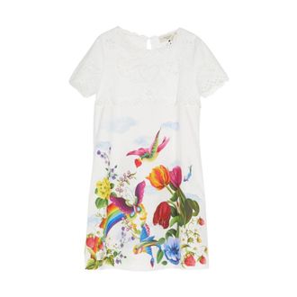 Max Mara Kurzes Kleid - - Dresses - Damen - Wei&szlig; - 4XS