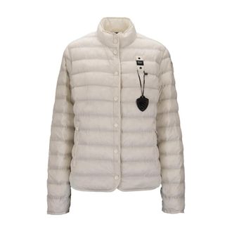 Blauer Daunenjacken - - Jackets - Damen - Beige - M