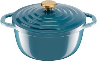 T-fal AIR SOFT LIGHT, Cocotte 24cm, L&eacute;g&egrave;re en fonte daluminium, Couvercle de condensation, Nettoyage facile, E2704604